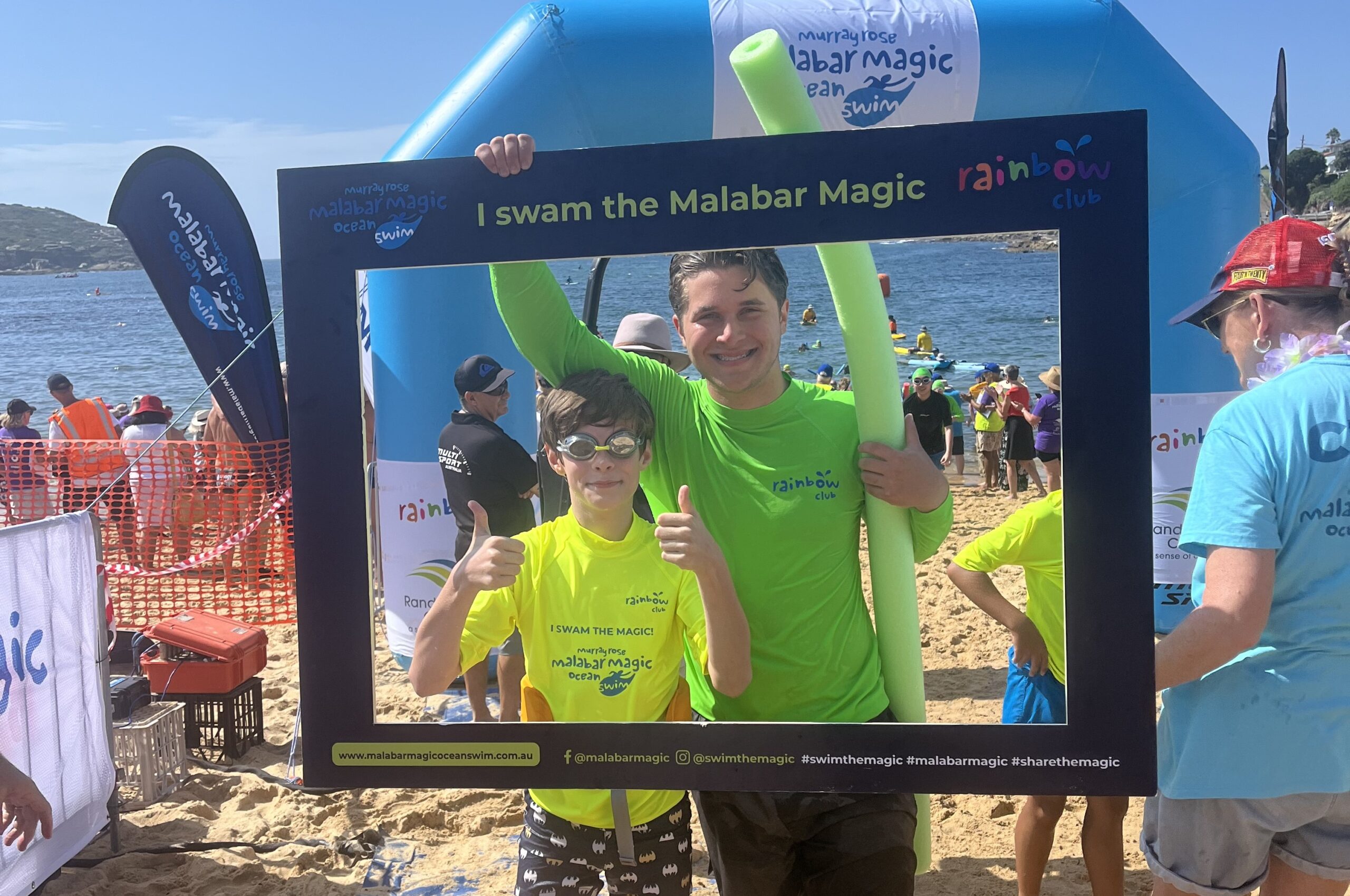 Ottomin Foundation Makes A Splash At The Malabar Magic Ocean Swim